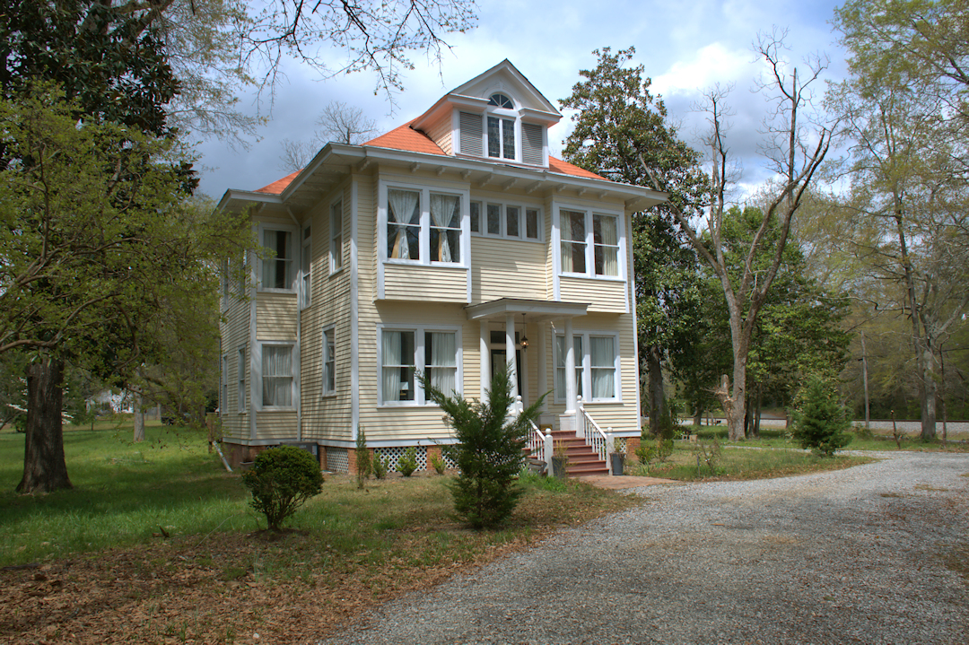 Colonial Revival House, Circa 1909, Forsyth | Vanishing Georgia ...
