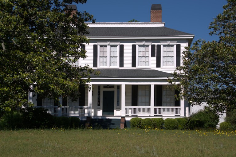 Plantation House, Circa 1850, Henderson | Vanishing Georgia ...