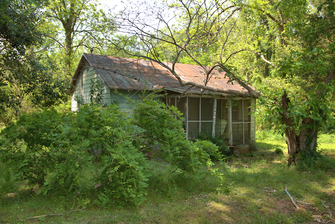 Hall and Parlor Cottage, 1916, Clinton | Vanishing Georgia: Photographs ...
