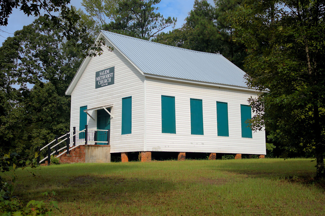 Salem Methodist Church, Monroe County | Vanishing Georgia: Photographs ...