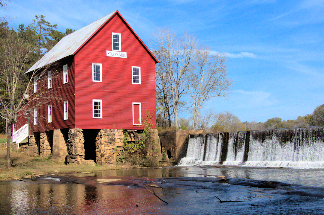 Starr’s Mill, 1907, Fayette County | Vanishing Georgia: Photographs by ...