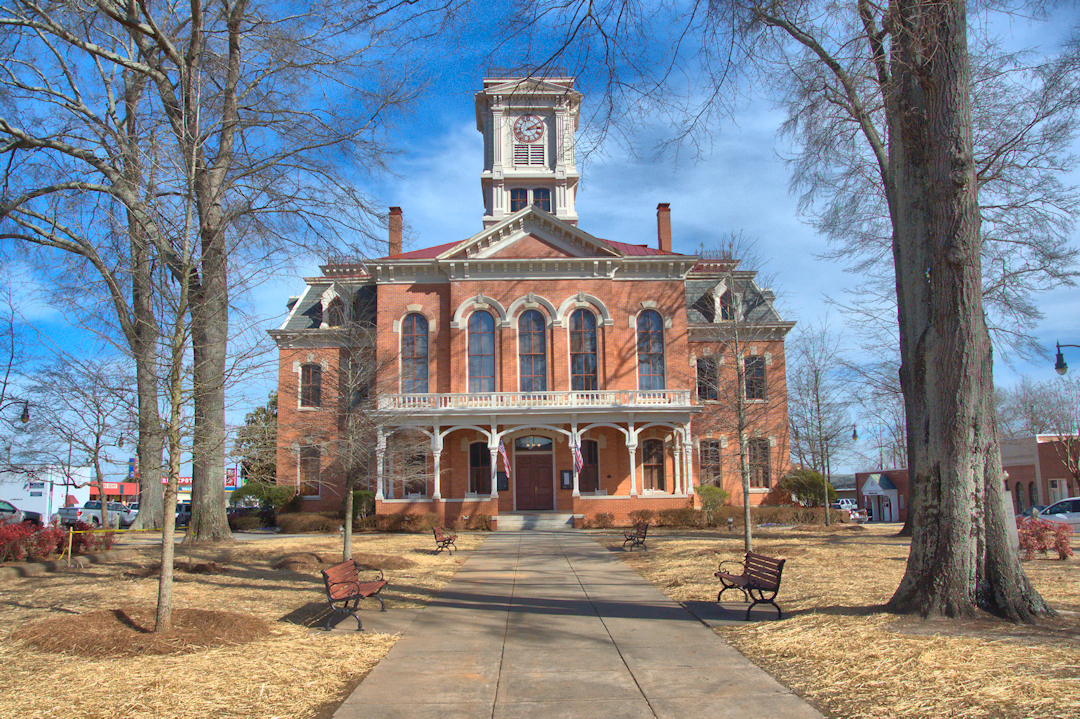 Walton County Courthouse, 1884, Monroe | Vanishing Georgia: Photographs ...