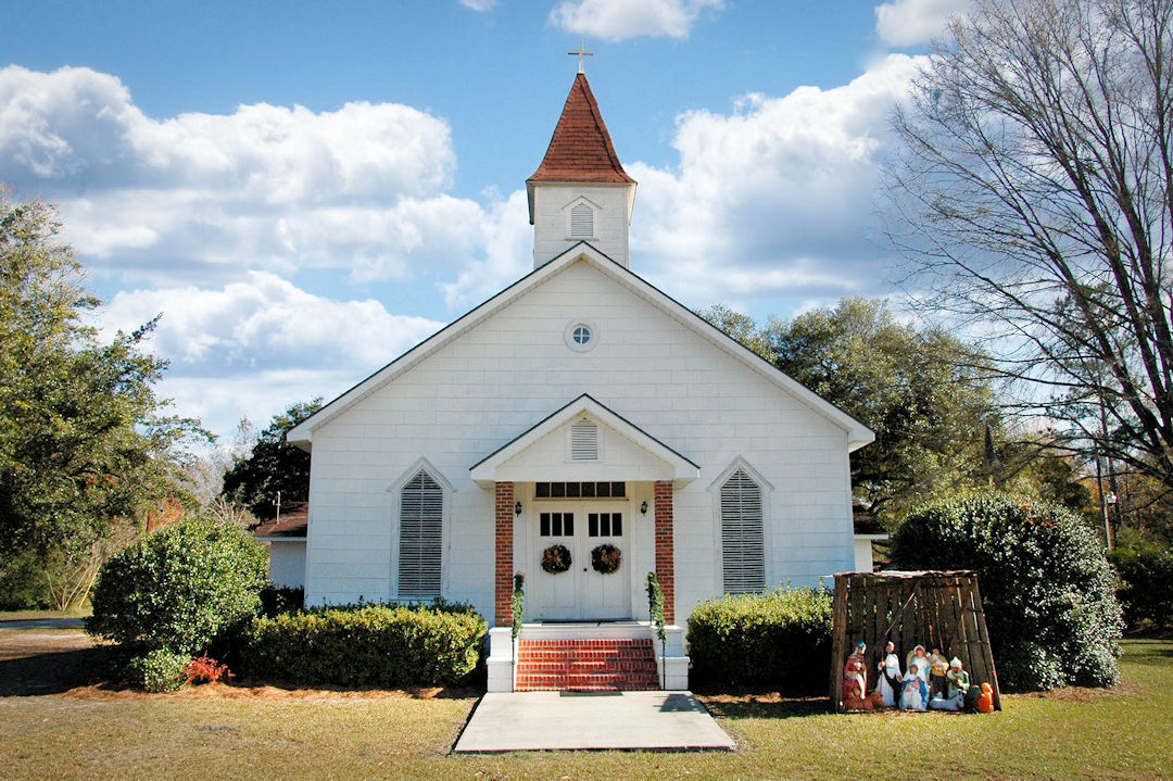 Clyo United Methodist Church | Vanishing Georgia: Photographs by Brian ...