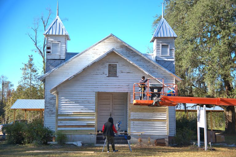 Historic Miller Chapel Being Restored in Effingham County | Vanishing ...