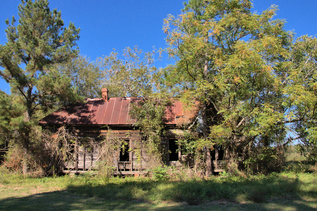 Hall and Parlor Farmhouse, Holmesville | Vanishing Georgia: Photographs ...