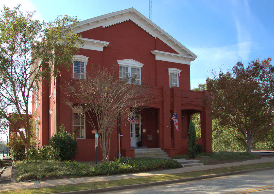 Old Spalding County Courthouse + Old Spalding County Jail, 1860 ...