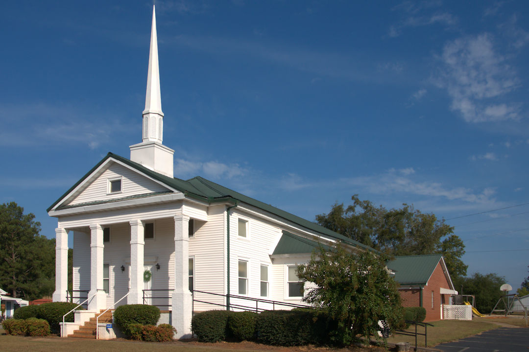 The Rock Baptist Church, 1920, Upson County | Vanishing Georgia ...