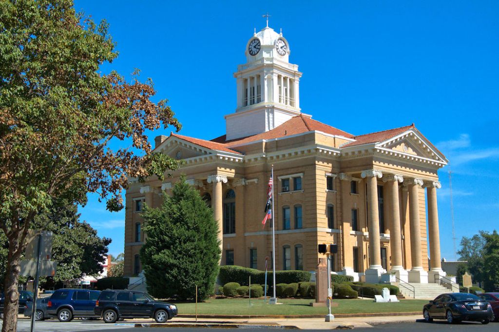Upson County Courthouse, 1908, Thomaston | Vanishing Georgia ...