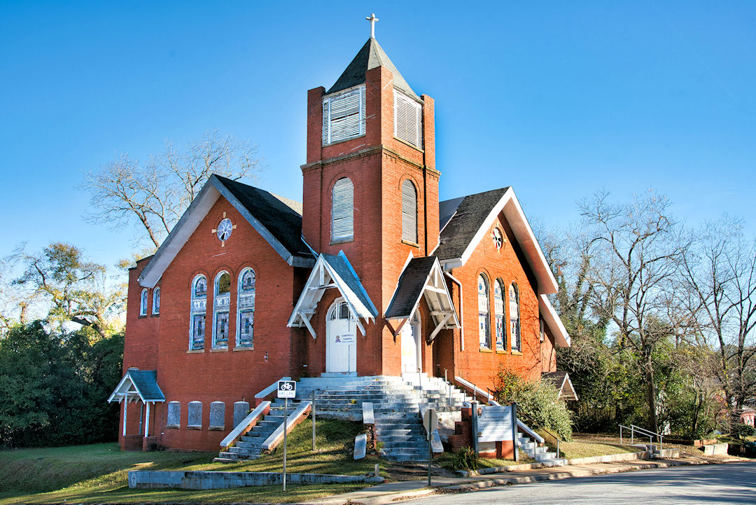 Campbell Chapel A. M. E. Church, 1920, Americus | Vanishing Georgia ...