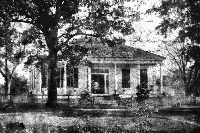Mercer-Bledsoe House, 1855, Georgetown | Vanishing Georgia: Photographs ...