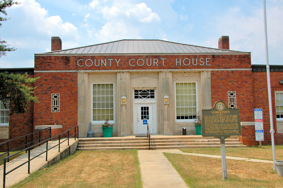 Quitman County Courthouse, 1939, Georgetown | Vanishing Georgia ...