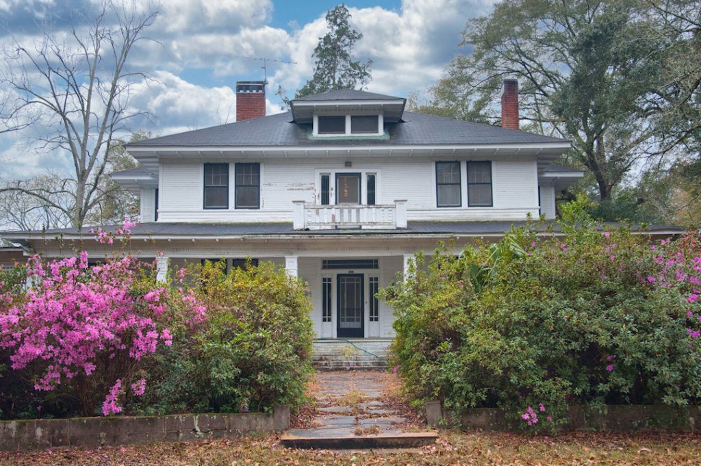 Homer Hodges Brinson House, 1907, Brinson | Vanishing Georgia ...