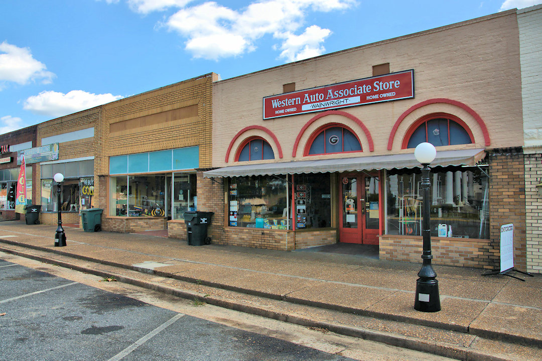 Main Street Storefronts, Butler | Vanishing Georgia: Photographs by ...