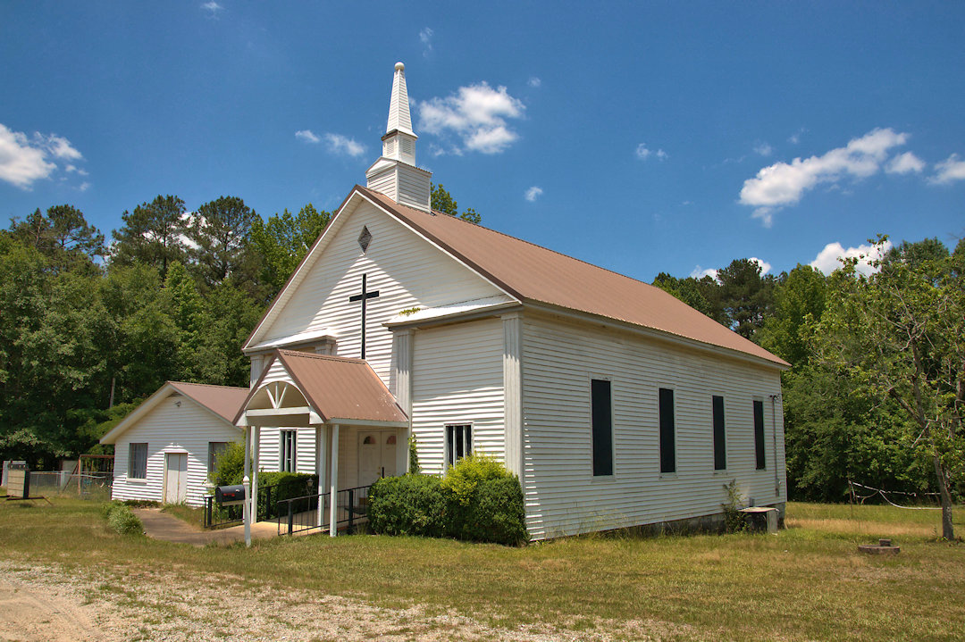 Harris City Baptist Church, Meriwether County | Vanishing Georgia ...