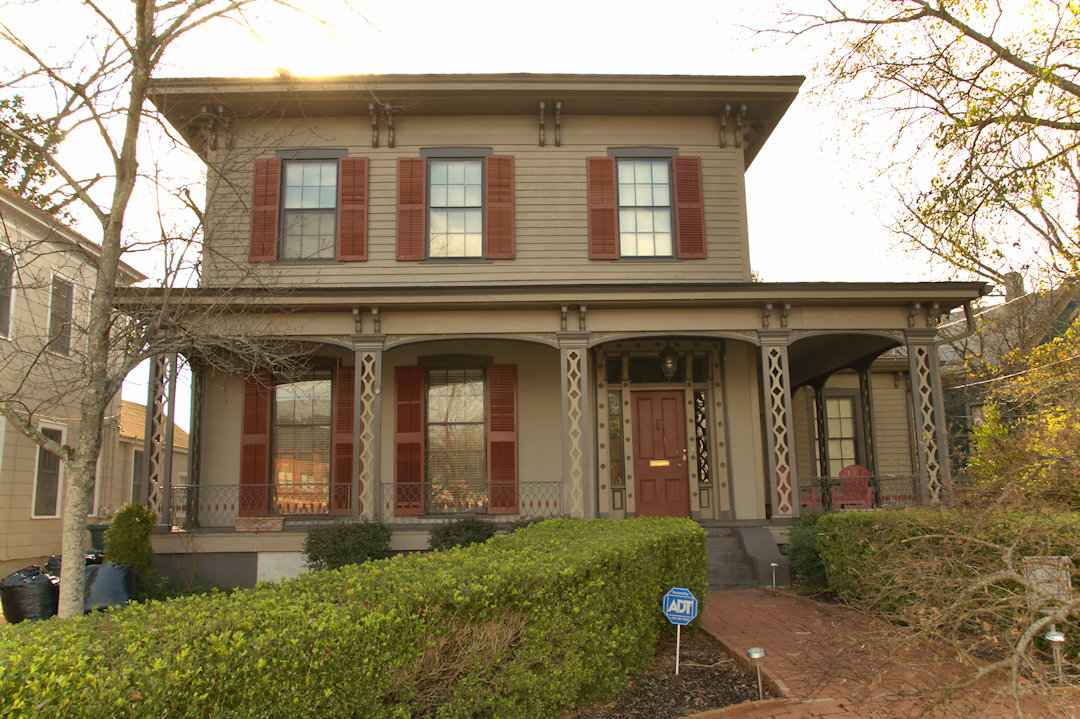 Washington-McCook House, Circa 1851, Macon | Vanishing Georgia ...