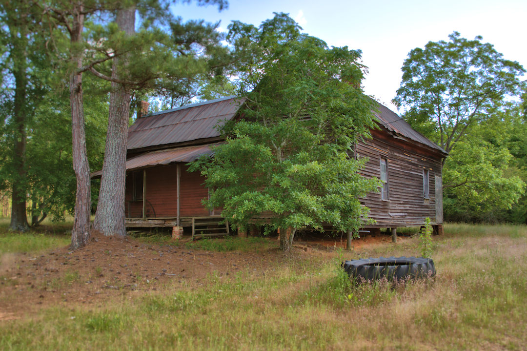 Gabled-Ell Farmhouse, Washington County | Vanishing Georgia ...