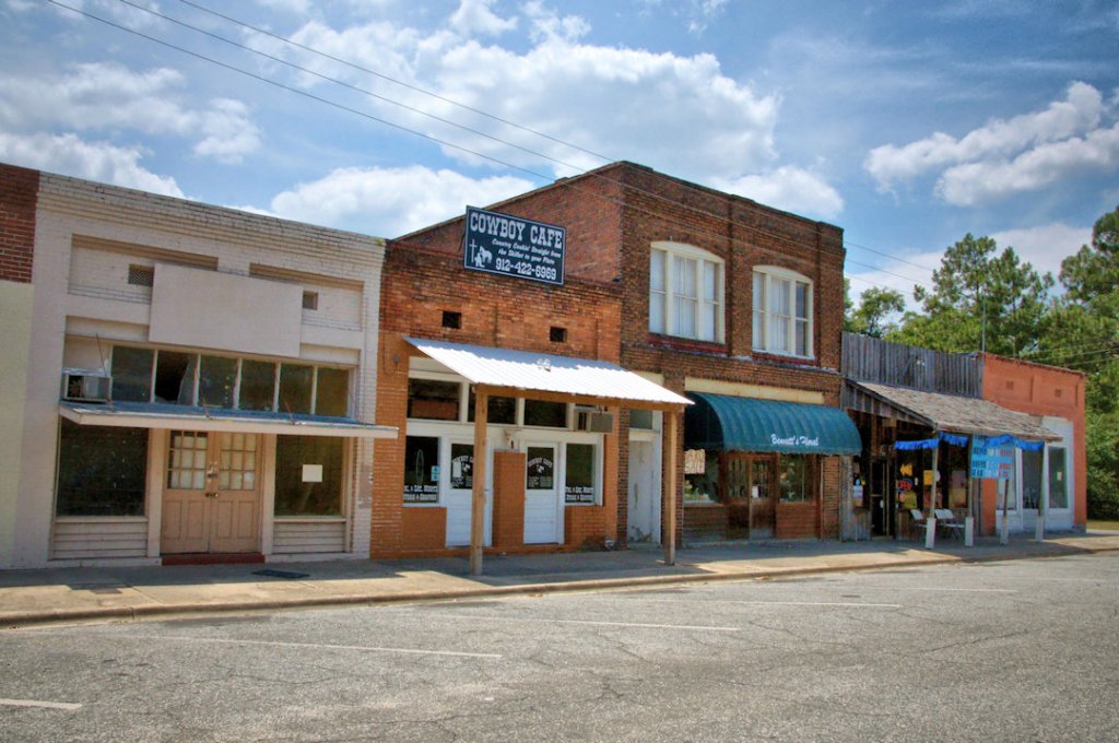 Railroad Avenue Storefronts, Pearson | Vanishing Georgia: Photographs ...