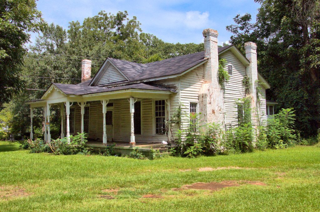 Central Hallway Cottage, Cuthbert | Vanishing Georgia: Photographs by ...