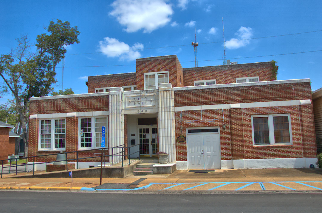 City Hall, 1940, Cuthbert | Vanishing Georgia: Photographs by Brian Brown