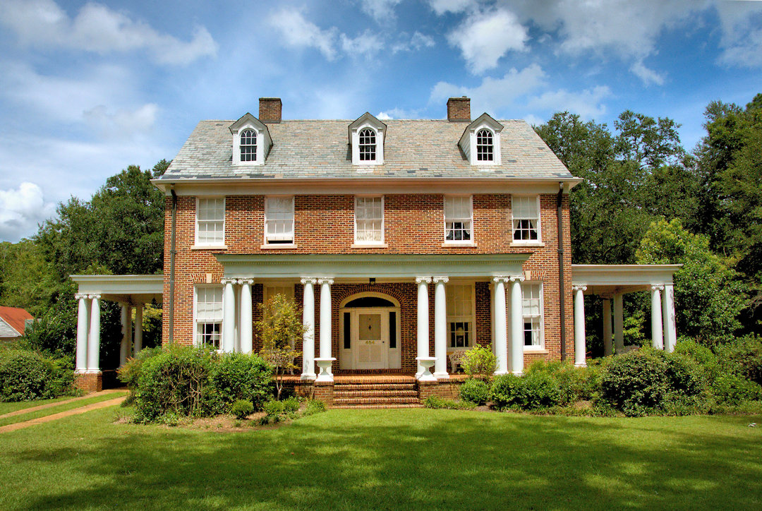 Harris-Bullock House, 1846 & 1928, Cuthbert | Vanishing Georgia ...