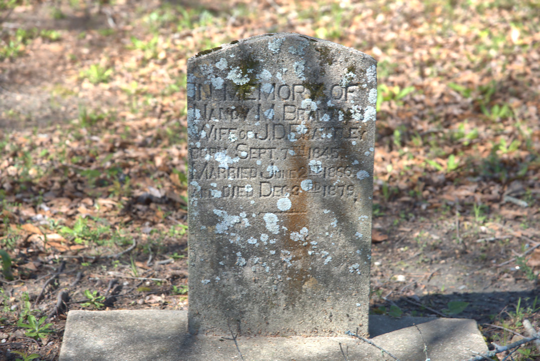 Joseph D. Brantley Family Cemetery, Washington County | Vanishing ...