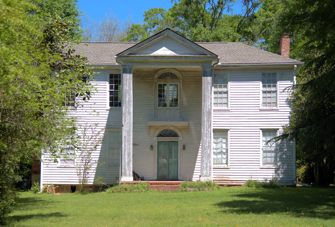 Mell-Dickson House, Circa 1838, Oxford | Vanishing Georgia: Photographs ...