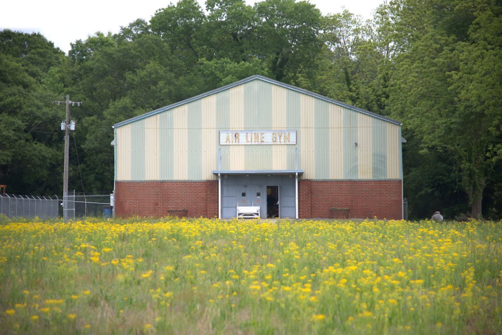 Air Line School & Gym, Hart County | Vanishing Georgia: Photographs by ...