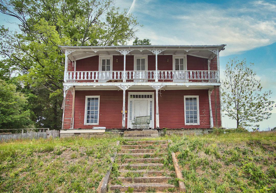 Josiah Freeman Auld House, Circa 1860, Elberton | Vanishing Georgia ...