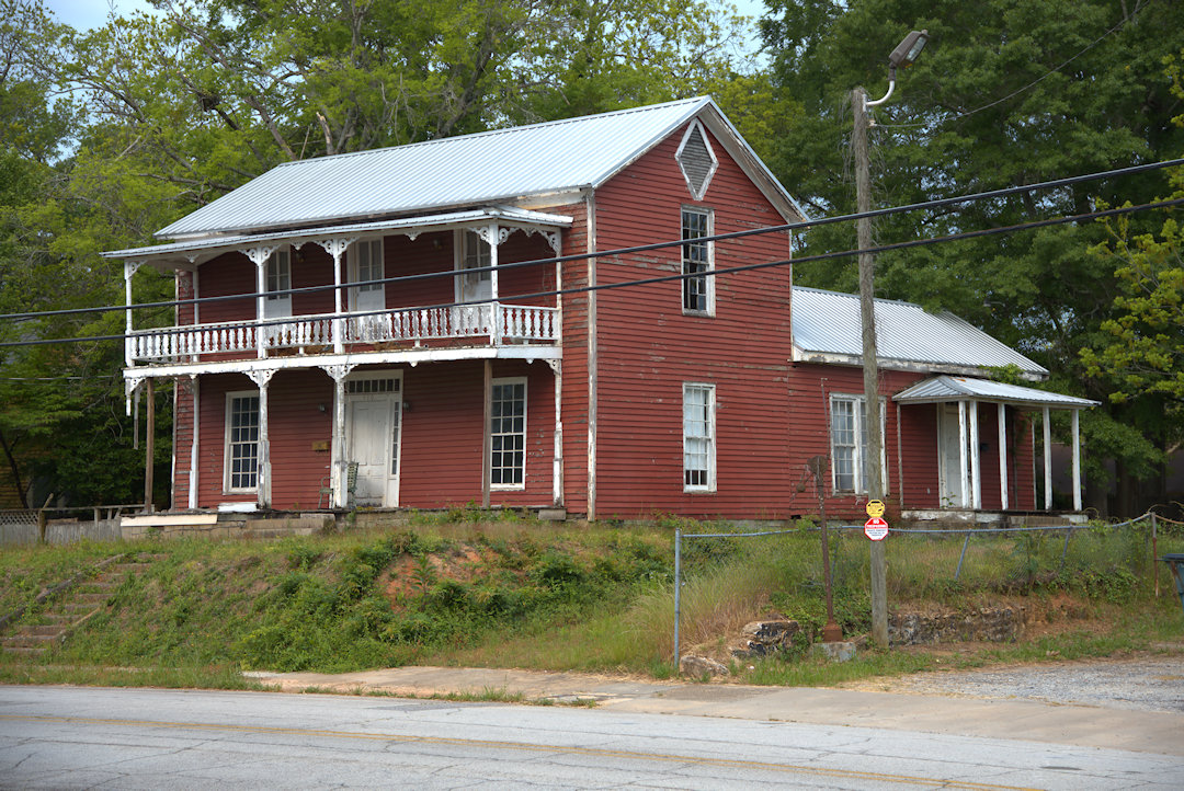 Josiah Freeman Auld House, Circa 1860, Elberton | Vanishing Georgia ...