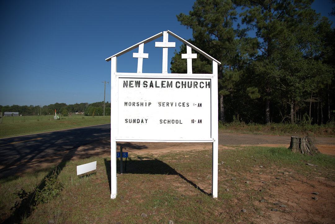 New Salem Church, Terrell County | Vanishing Georgia: Photographs by ...