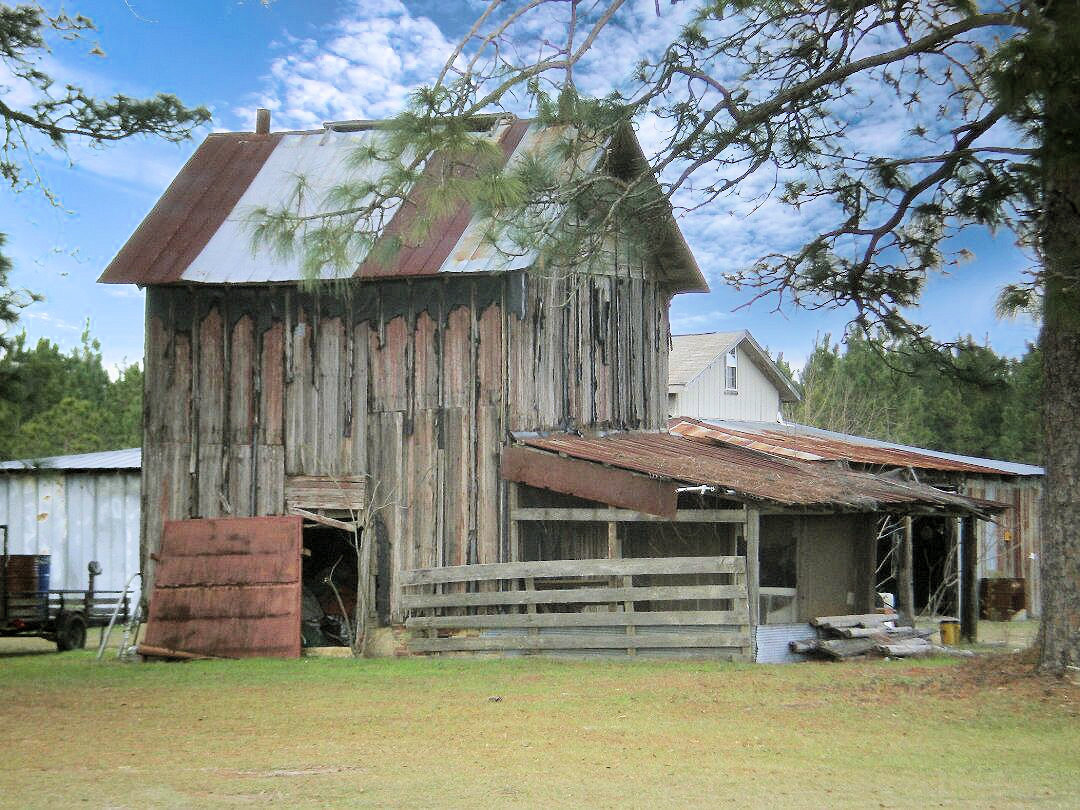 Davis Farm Tobacco Barn, Ben Hill County | Vanishing Georgia ...