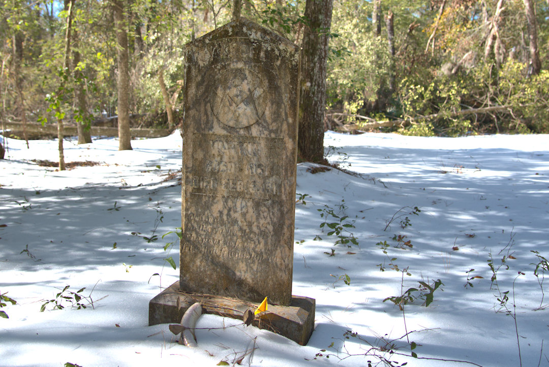 Jones Creek Black Cemetery & Baptistry, Circa 1855, Long County ...