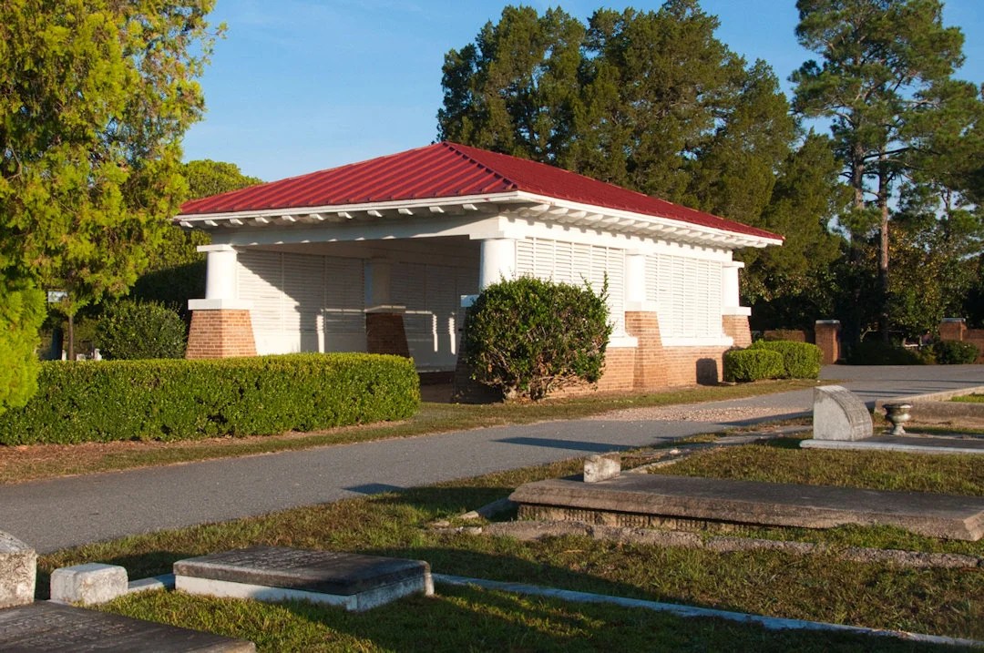 Evergreen Cemetery Pavilion, 1920s, Fitzgerald | Vanishing Georgia ...