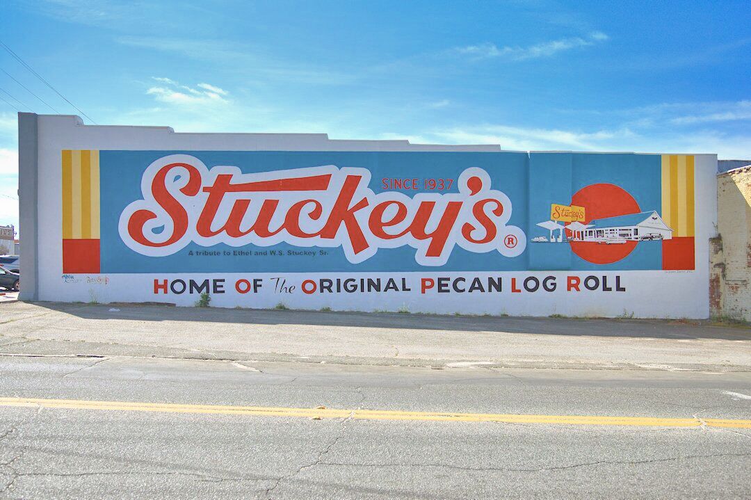 Stuckey’s Mural, Eastman | Vanishing Georgia: Photographs by Brian Brown