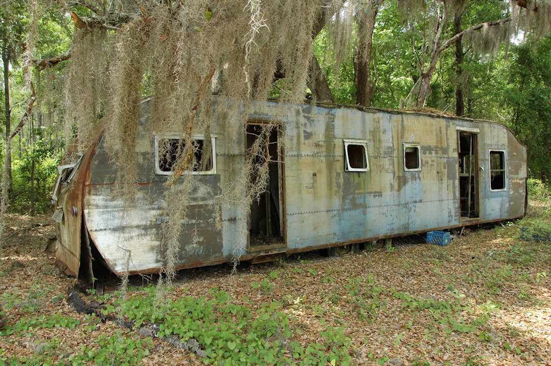 Abandoned Trailer, Long County | Vanishing Georgia: Photographs by ...