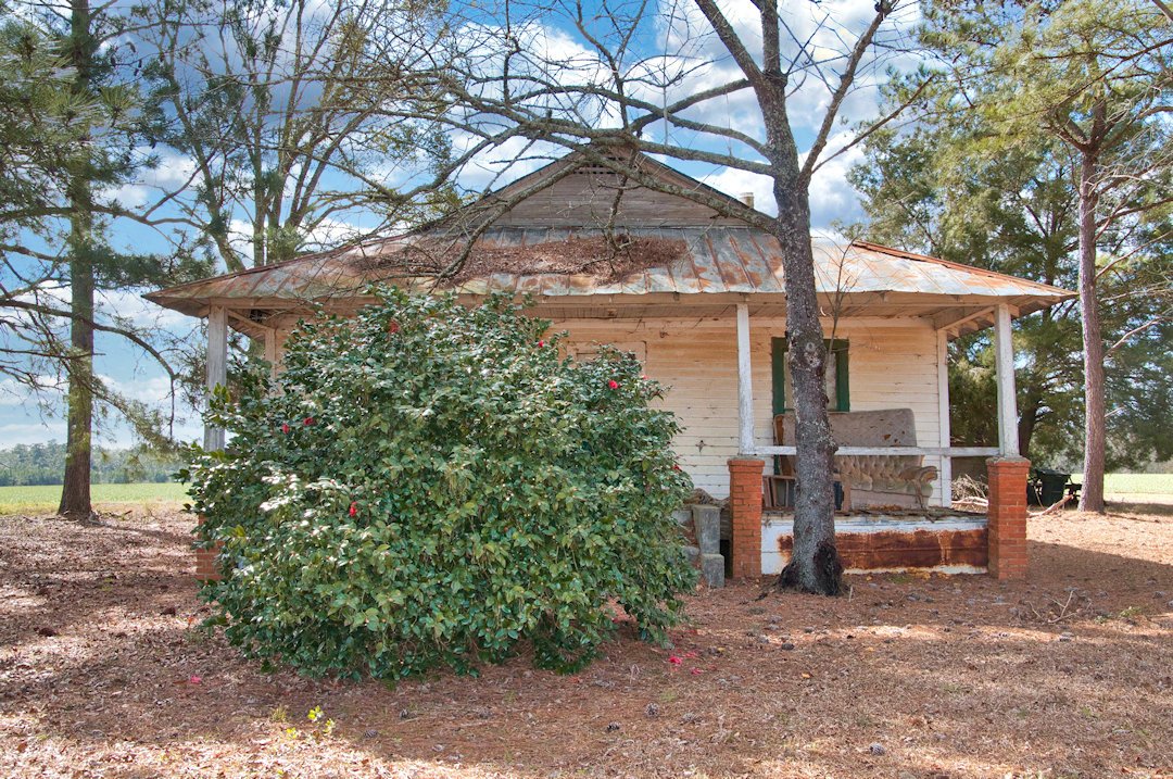 Gable Front Cottage, Tattnall County | Vanishing Georgia: Photographs ...