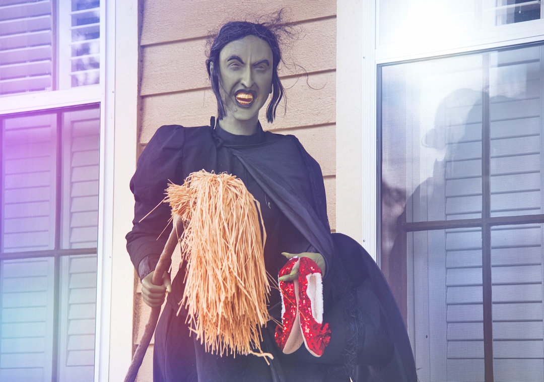 Whimsical Halloween Decorations Captured in Columbus, GA